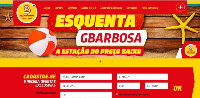 GBarbosa lança novo site mais moderno e interativo Sergipe Notícias